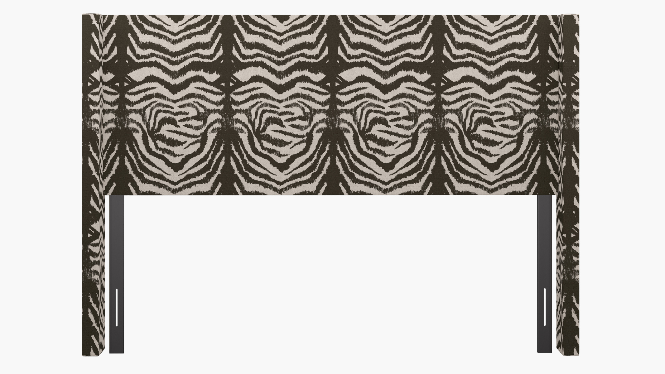 Zebra | Modern Wingback Headboard | King | The Inside
